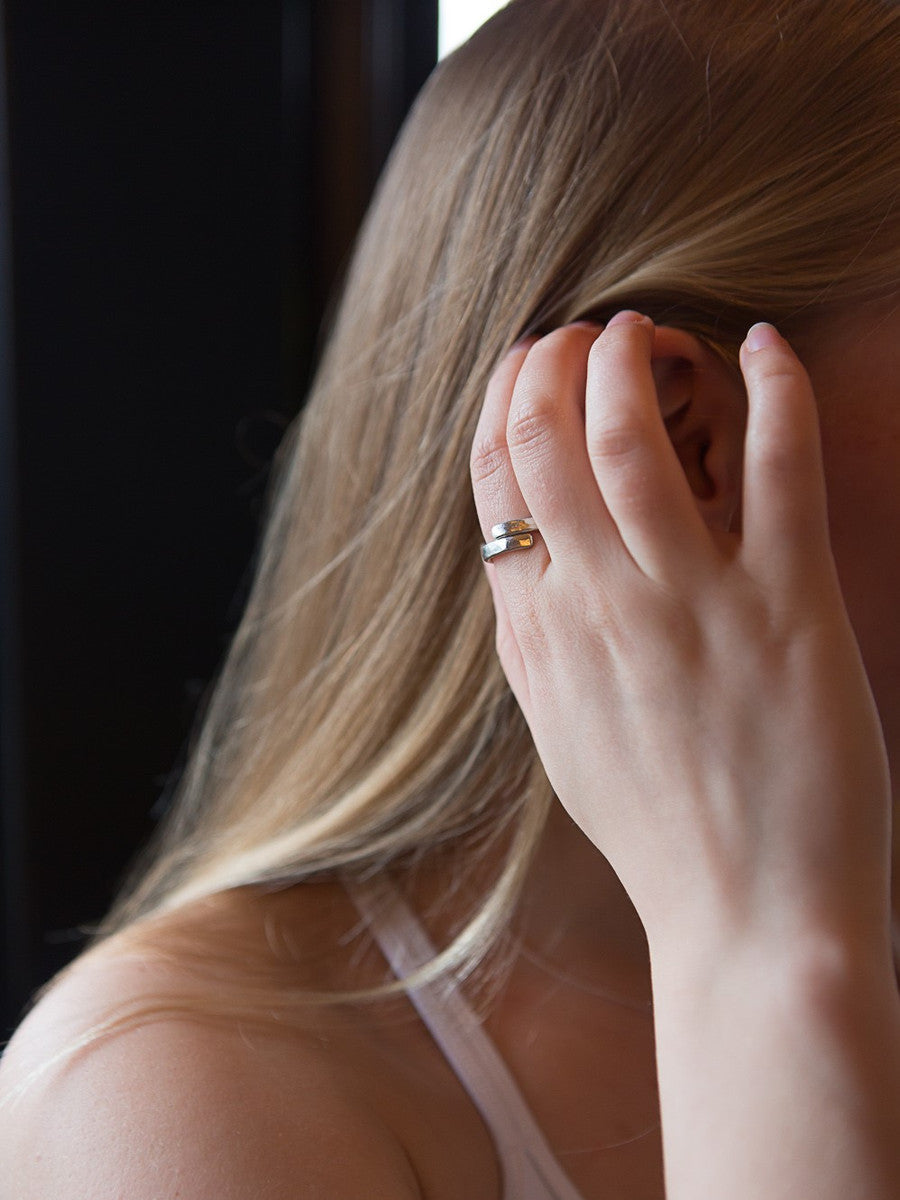 Twisted Vine Ring | Fair Anita | Ethical Jewelry | Fun hammered ring